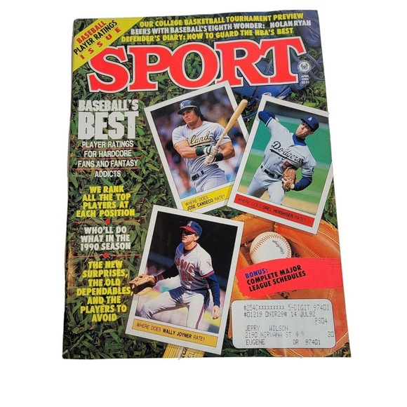 Vintage | Other | Vintage 99s Sport Magazine Baseball 90s Dodgers ...